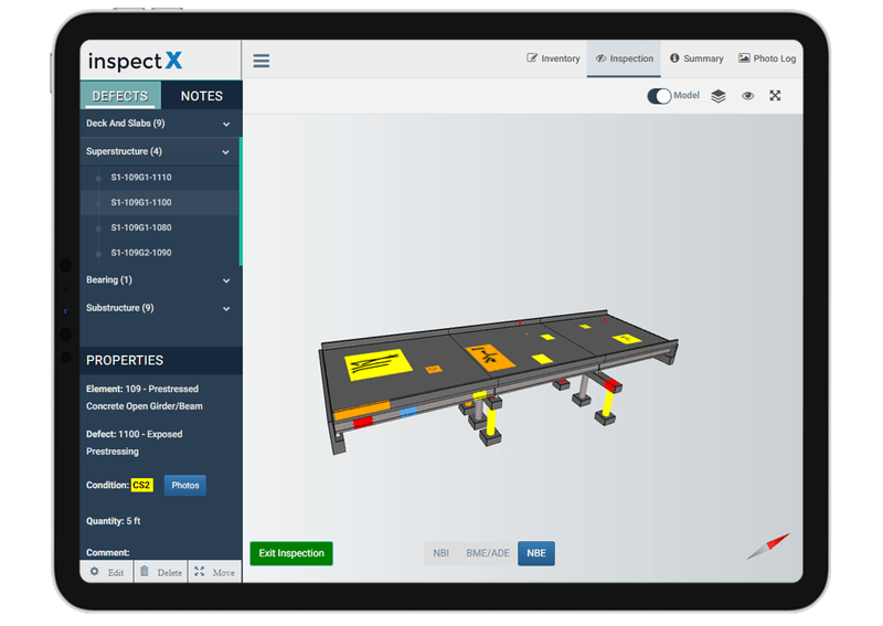 Bridge Inspection Software | Revolutionize with inspectX by AssetIntel